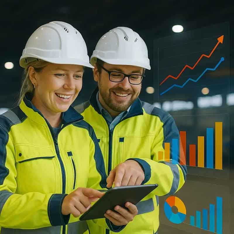 Smart Analytics – Expert-built dashboards tailored to key plant KPIs